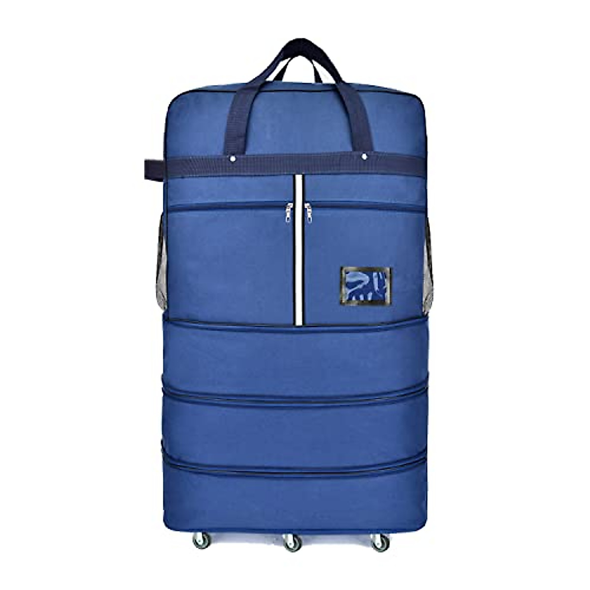 ELDA Expandable Foldable Suitcase Collapsible Luggage with Universal Spinner Wheels Rolling Duffle Bags for Travel Large Capacity Lightweight Suitcases for Men Women