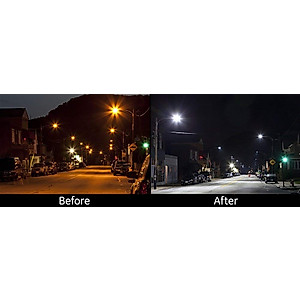 LED Dusk to Dawn Area Light - 120 Watt - 15,000 Lumens! - Perfect for use as an LED Yard Light, LED Area Light or LED Security Light