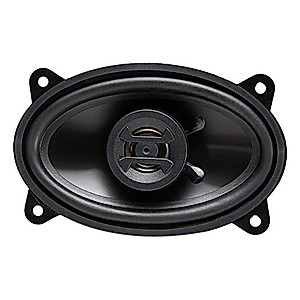 Hifonics ZS46CX Zeus Coaxial Car Speakers (Black, Pair) – 4x6 Inch Coaxial Speakers, 200 Watt, 2-Way Car Audio, Passive Crossover, Sound System (Grills Not Included)