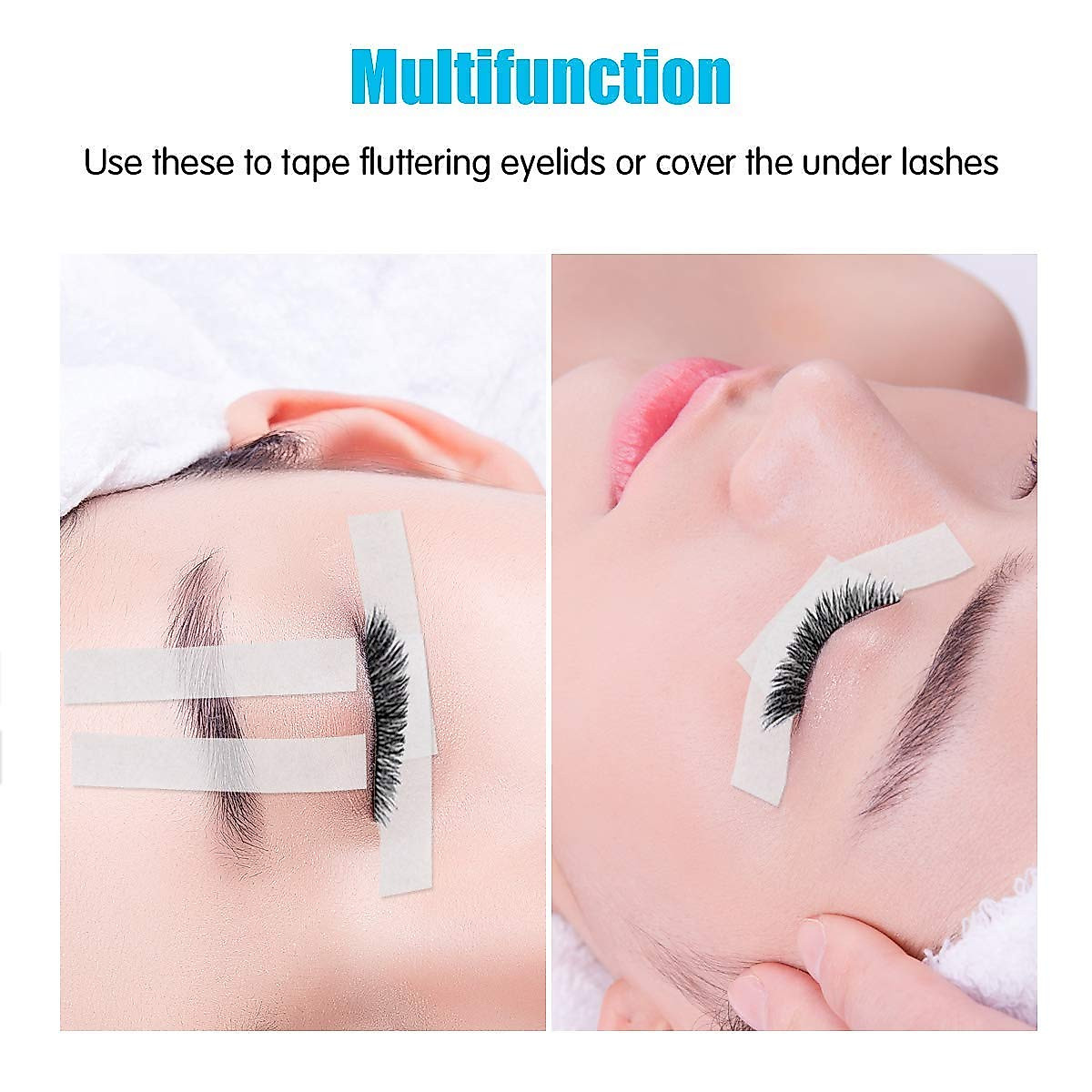 4x100 Lash Tech Stuff Supplies Kit, Beauty Star Eyelash Extension Supply Essentials, 100 Pairs Under Eye Gel Pads, 100 Mascara wands, 100 Micro Applicators Brush, 100 Glue Ring Holder, 4 Lashing Tape