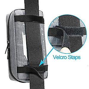 YOUSHARES Insulin Cooling Travel Case - Portable Diabetic Supplies Organizer Cooler Bag for Insulin Pen, Syringe, Glucose Meter and Other Diabetic Supplies with 2 TSA Approved Ice Pack (Grey)