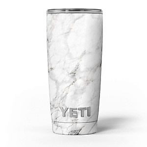 Design Skinz Slate Marble Surface V5 - Skin Decal Vinyl Wrap Kit Compatible with The Yeti Rambler Cooler Tumbler Cups
