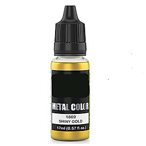 Green Stuff World - Metallic Paint Shiny Gold 1869 for Models and Miniatures