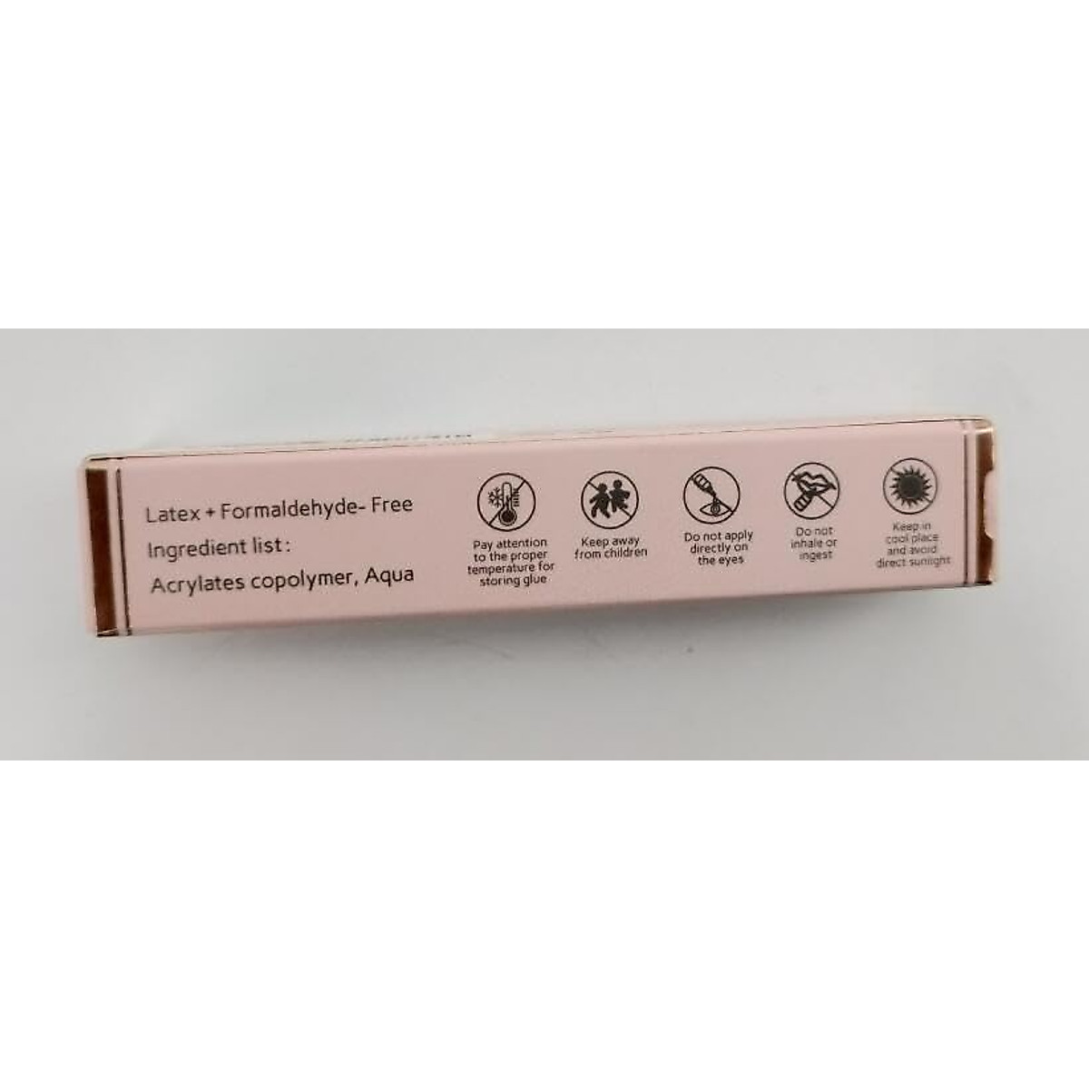 EMEDA Eyelash Glue for False Lashes Super Strong Hold Long Lasting 24H Waterproof Latex Free Best Lash Glue Eyes Strip White Clear Lash Adhesive 5ml 0.17oz