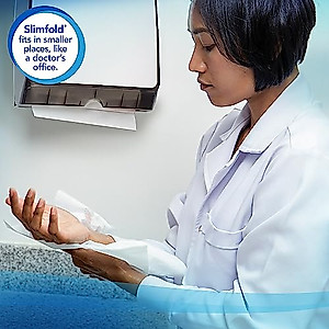 Kimberly-Clark 04442 Slimfold Paper Towels, 7 1/2 X 11 3/5, White, 90/Pack, 24 Packs/Carton