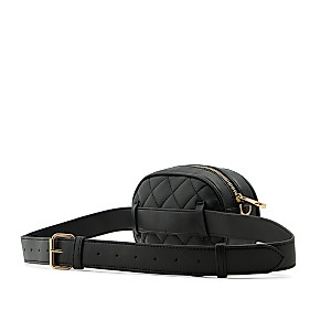 ALDO Women's Pounce Belt Bag, Black/White