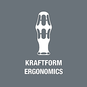 Wera 056490 Tool-Check Plus Bit Ratchet Set with Sockets - Metric & 05073661002 Kraftform Kompakt 27 RA Slotted Ratcheting Screwdriver, 1/4" Head, MULTI