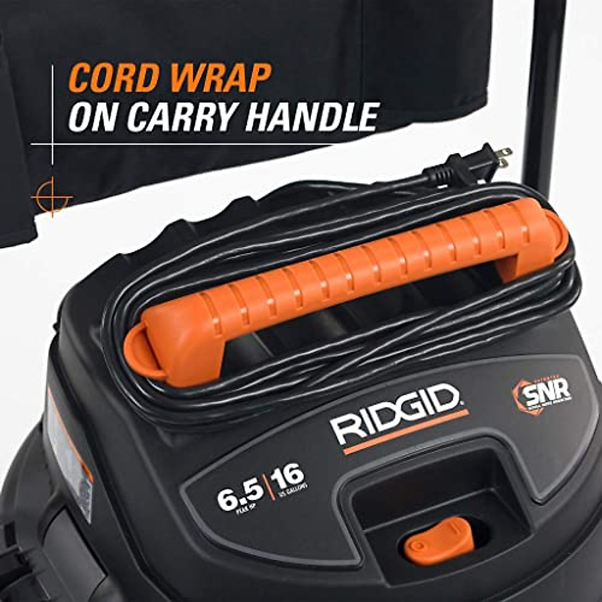 16 Gallon Stainless Steel Wet/Dry Vac With Cart