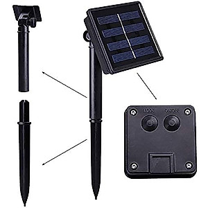 Newfly Solar Flower Strings Lights, Solar Christmas Fairy Lights 22 Ft 50 LED Plastic Flowers Solar Powered Christmas Light String,Solar Fairy Lights-Waterproof Home Garden Christmas Decor