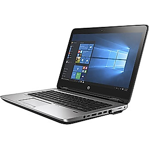 HP Probook 640 G3 Business Laptop, 14" FHD(1920 x 1080) Laptop, Intel Core i5-7200U 2.5GHz, 16GB DDR4 RAM, 256GB SSD, Backlit Keyboard, Fingerprint, Windows 10 Pro (Renewed)