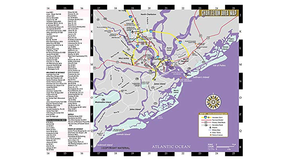 Streetwise Charleston Map - Explore Detailed City Center