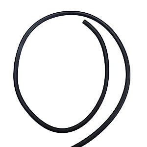 Patioer Aquarium Airline Tubing Black, 320 Ft Standard 3/16" Silicone Flexible Airline Tubing Hose for Aquariums, Fish Tank, Terrariums, and Hydroponics, Air Pump Accessories