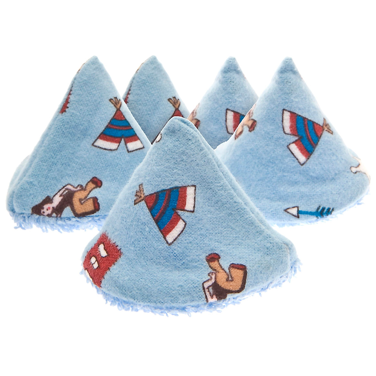 Pee Pee Teepee Wild West Blue Blue 5 Pieces Baby boy Pee Shield Babyboy Essentials peepeeeteepee Baby Diaper Cover for Boys Teepee Shield Pee Covers