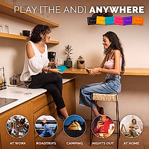 {THE AND} Family Edition - 199 Family Conversation Cards to Strengthen Relationships - Questions for Families to Get Everyone Talking - Fun Family Bonding Game at Dinner or Game Night By The Skin Deep