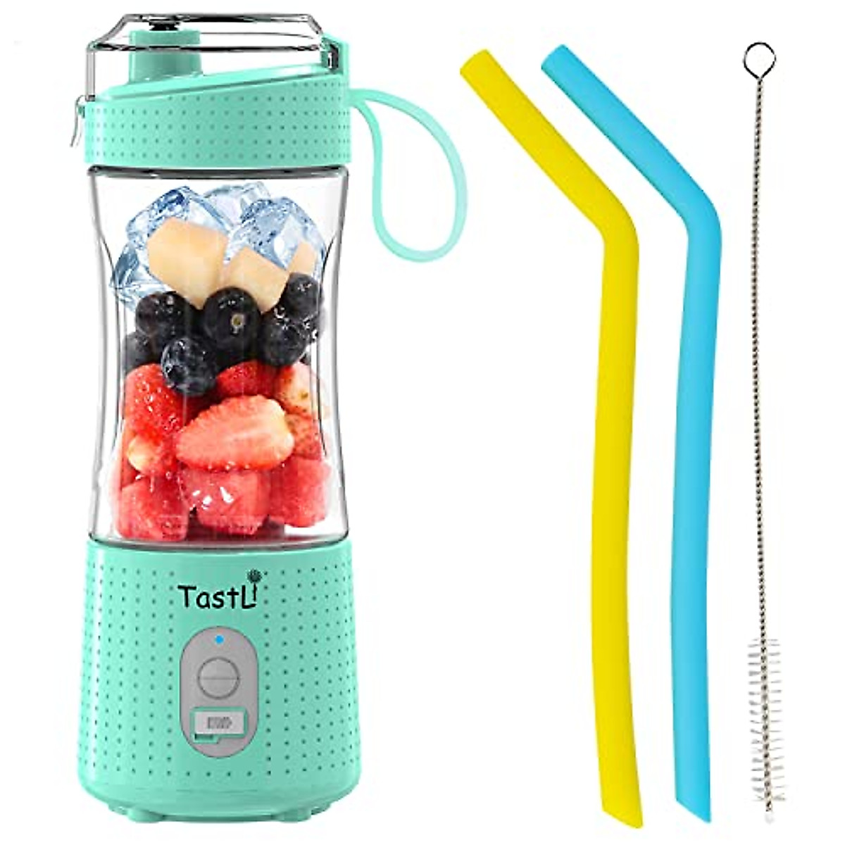 TastLi Portable Blender, Personal Mini Blender for Smoothies, Juice and Shakes (Sky blue)