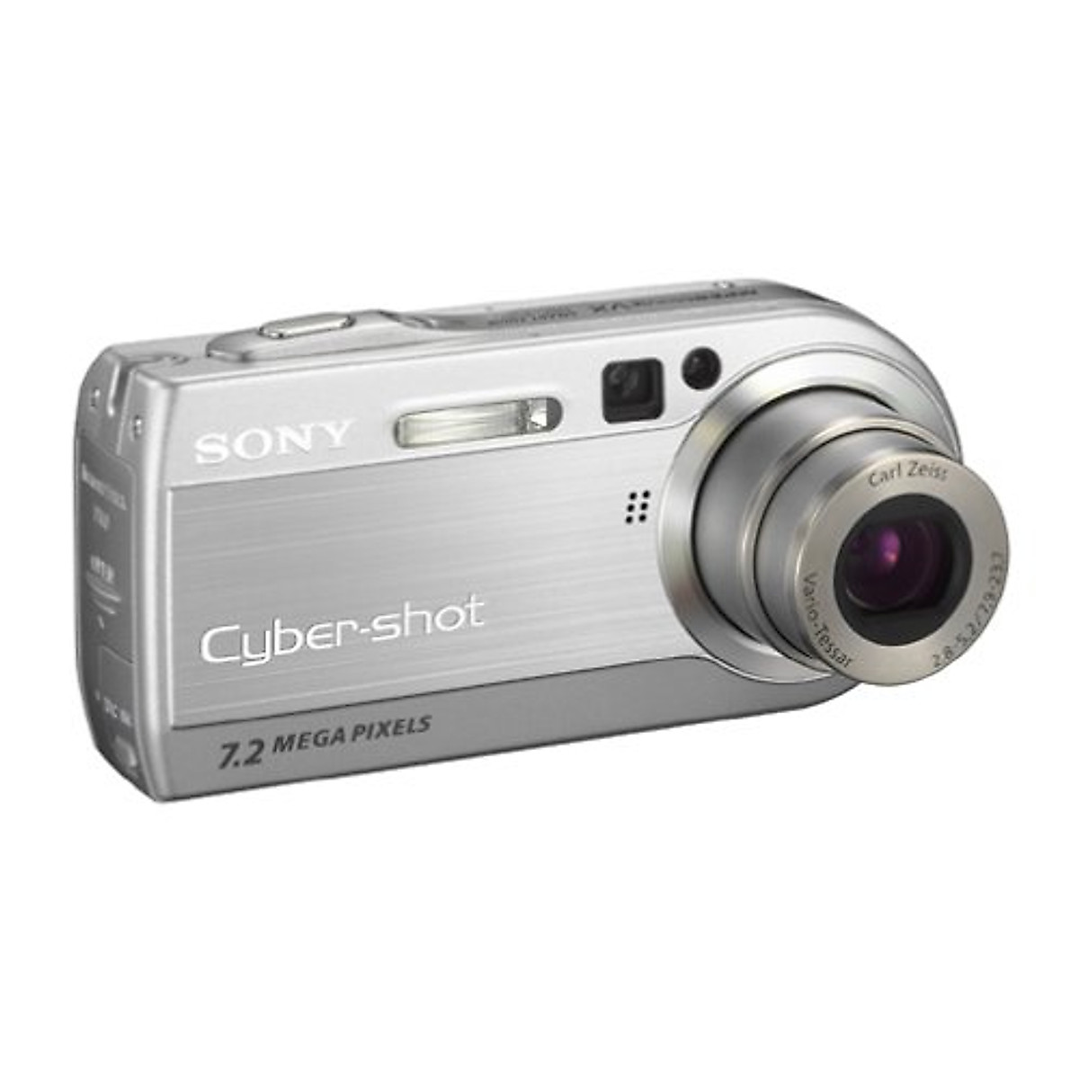 Sony DSCP150 7MP Digital Camera with 3x Optical Zoom (Silver)