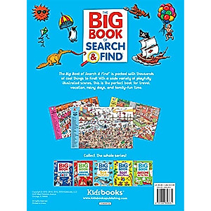 The Big Book of Search & Find-Packed with Hilarious Scenes and Amusing Objects to Find, a Fun Way to Sharpen Observation and Concentration Skills in Kids of all Ages (Search & Find-Big Books)