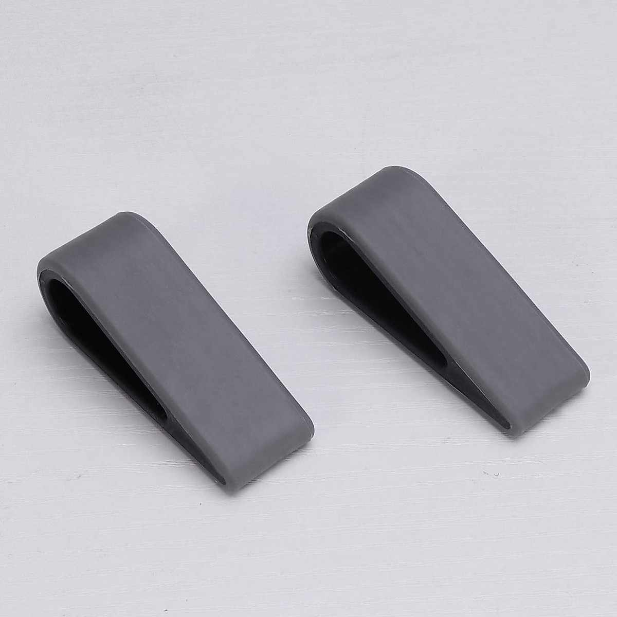 jojofuny 2Pcs Universal Laptop Computer Keyboard Stands Anti-Slip Silicone Tilting Wedge Riser Holder Portable Ventilated Stand for Notebook