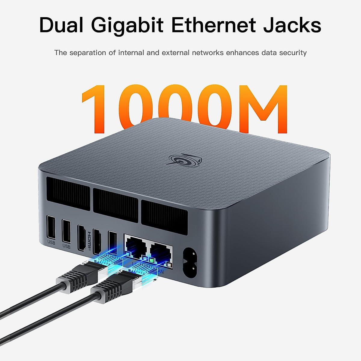 Beelink Mini PC, AMD Ryzen 7 5825U(6nm, 8C/16T) up to 4.5GHz, Mini Computer 16GB DDR4 RAM 500GB PCIe3.0x4 SSD, Micro PC 4K@60Hz Dual HDMI Display/WiFi6/BT5.2/Office/Home/HTPC/W-11 Pro