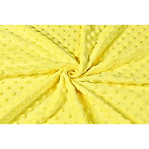 Boyoung Baby Blanket, Soft Minky Warm Blanket for Boy or Girl, Receiving Blanket with Double Layer Dotted Backing for Newborns Nursery Stroller Toddlers Crib Bedding (30x40 Inch) Sunflower, 7894218