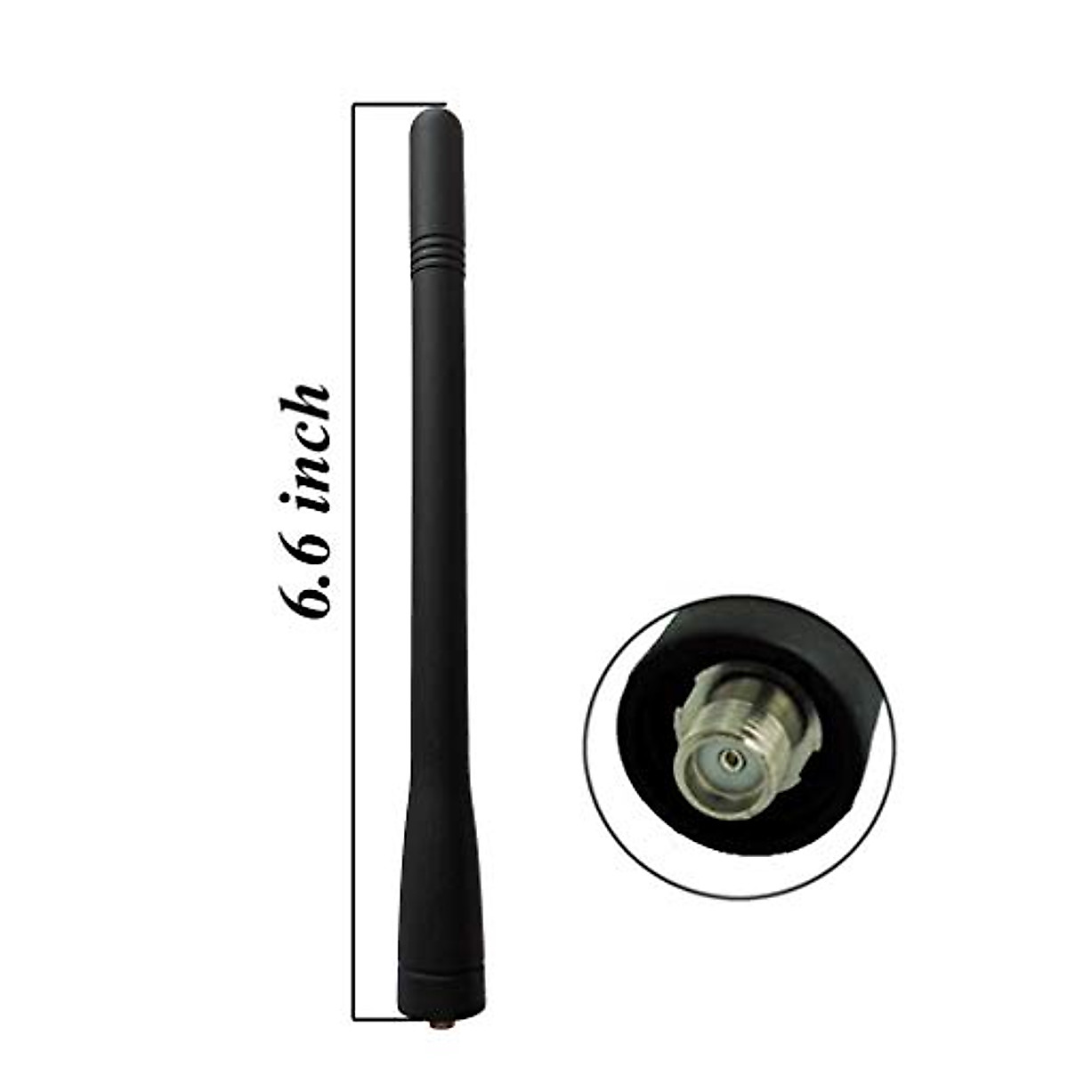 KRA-26M VHF Helical Antenna 136-174 MHz for Kenwood TK-5220 TK-5210 TK-2207 TK-2200 TK-2170 TK-2160 TK-2000E TK-280 TK-272G TK-190 Two Way Radio (Pack of 5)