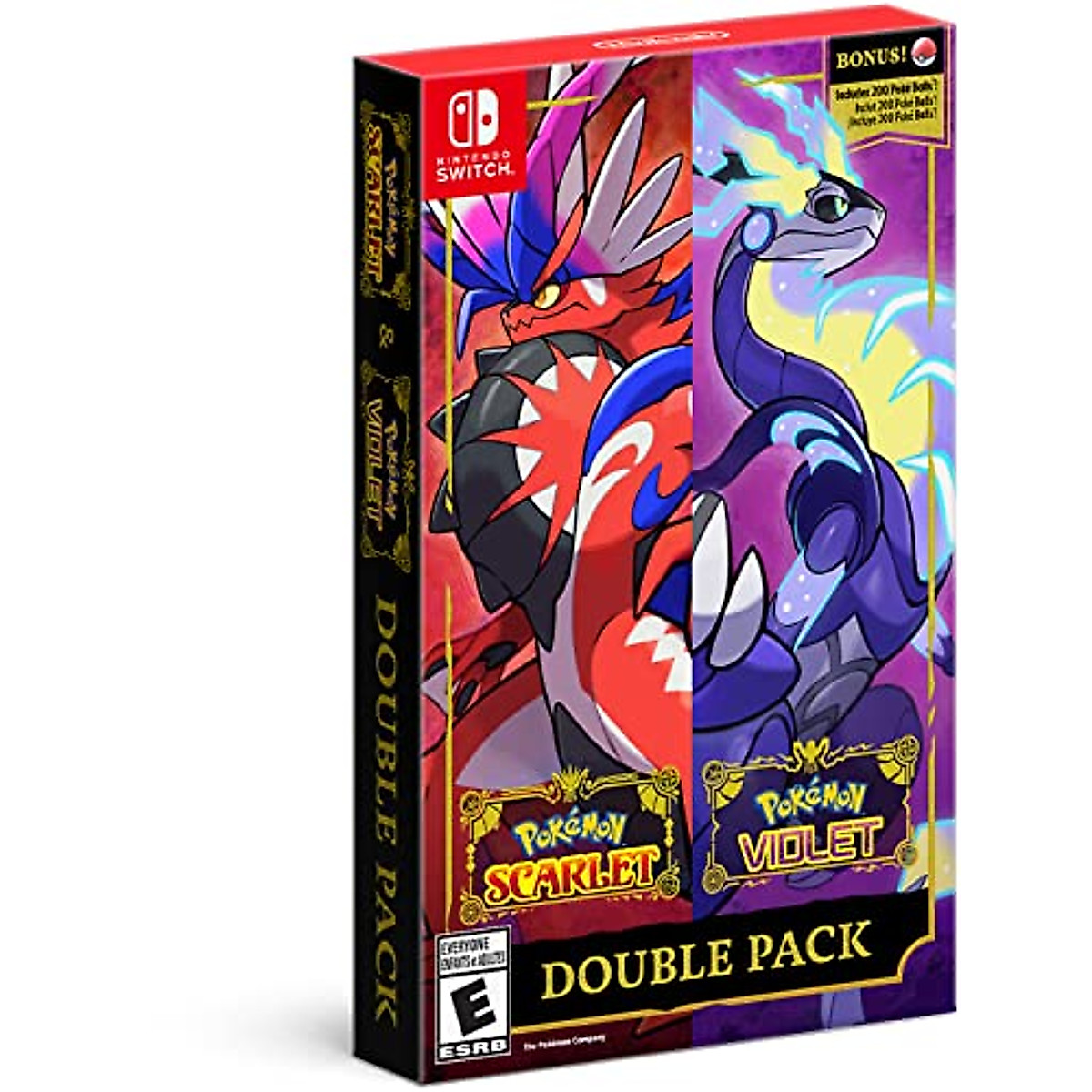 Pokémon Scarlet & Pokémon Violet Double Pack - Nintendo Switch