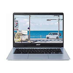 Acer Chromebook 314, 14" HD (1366x768) Touch Laptop, Intel Celeron N4000 Processor up to 1.10 GHz, 4GB DDR4 RAM, 64GB SSD, Webcam, Bluetooth, WiFi, Chrome OS, Silver, EAT Cloth