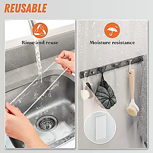 Extra Large Double Sided Mounting Tape Removable 1.18 Inch x 160 Inch, Clear & Tough Nano Double Sided Tape Heavy Duty, Multipurpose Tape Picture Hanging Strip Adhesive Poster Carpet Tape