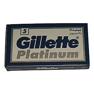 100 GILLÈTTE Platinum Double Edge Razor Blades Made in Russia