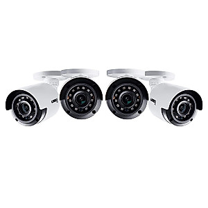 Lorex LBV8531 4K Ultra High Definition Bullet Security Camera with 135ft Color Night Vision (4-Pack)