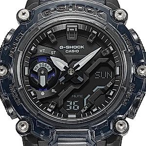 G-Shock GA2200SKL-8A Sound Waves Skeleton Series Watch, Black