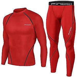 5PCS/Set Men Workout Suit Outfit Fitness Apparel Gym Outdoor Running Compression Pants Shirt Top Long Sleeve Jacket (10,S)