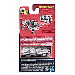 Transformers Toys Studio Series Core Class Bumblebee Ravage Action Figure - Ages 8 and Up, 3.5-inch
