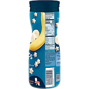 Gerber Graduates Puffs Cereal Snack, Banana, 1.48 Ounce