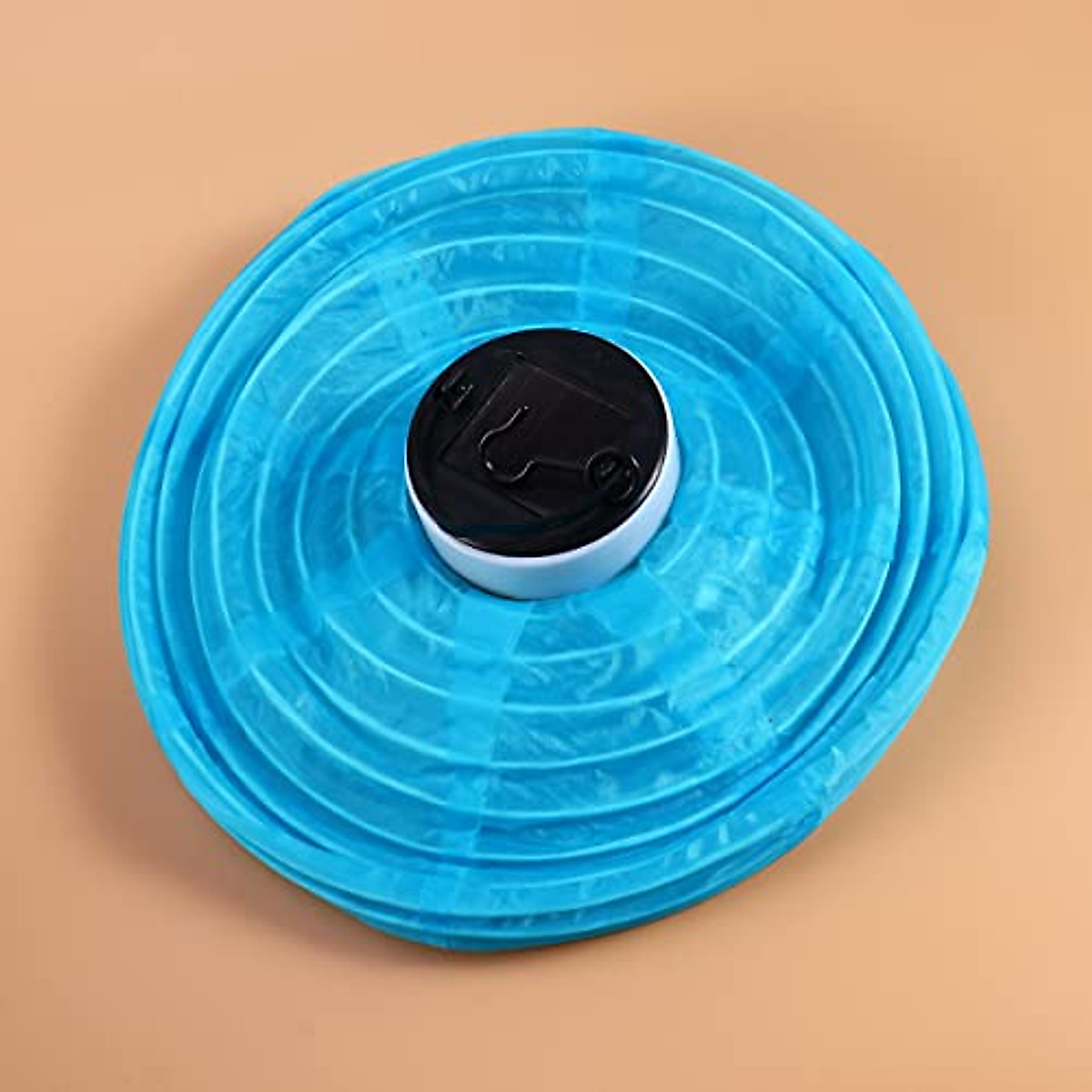 OSALADI Hanging Solar Lantern 2pcs Hanging Solar Lanterns Retro Solar Lights LED Lamp Solar Powered Landscape Lantern for Outdoor Tree Fence Patio ( Blue ) Outdoor Solar Lanterns