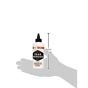 Tear Mender - TTB-6-D-B Instant Fabric and Leather Adhesive, 6 oz Bottle, TG06H