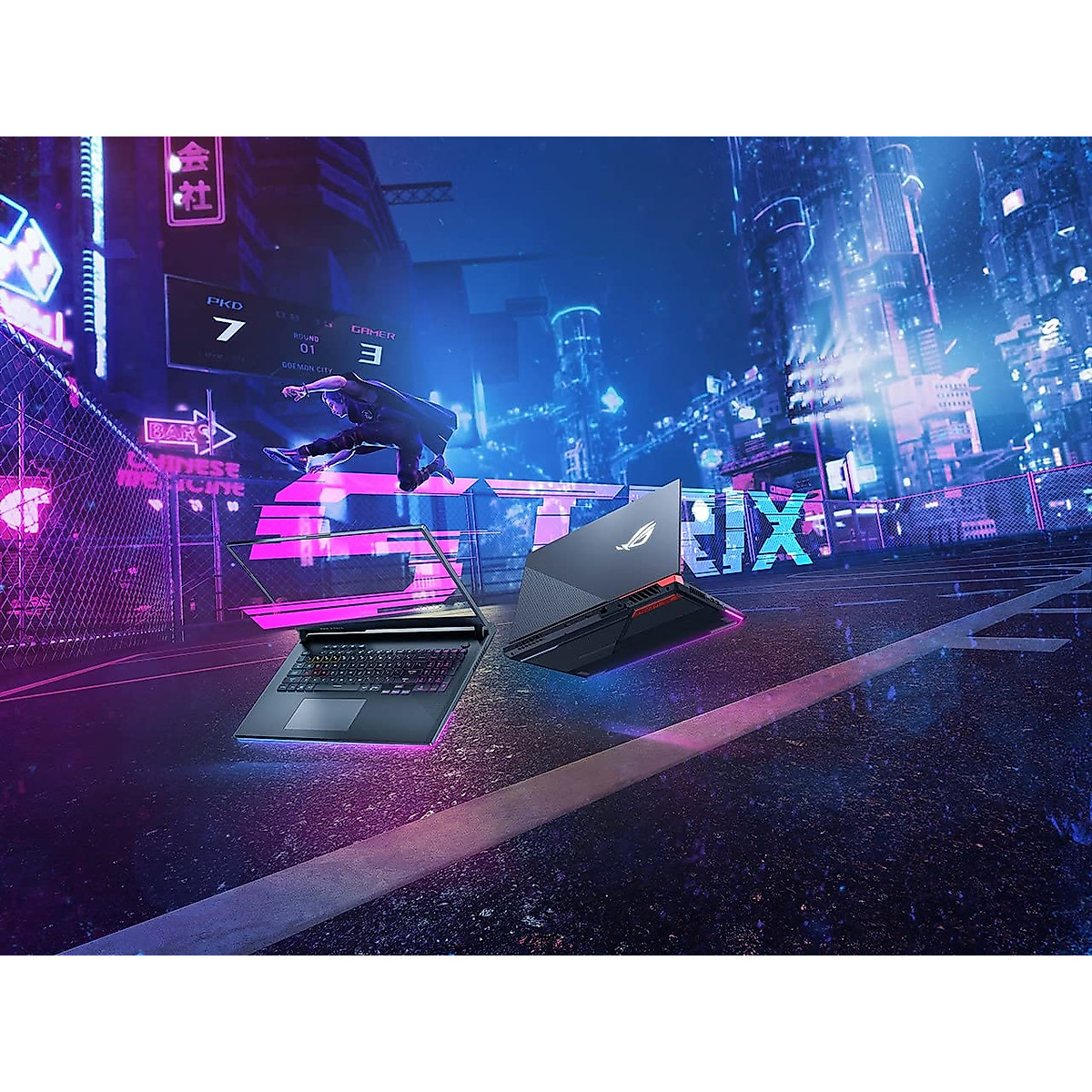 ASUS 2023 New ROG Strix Flagship G15 Gaming Laptop: 15.6" FHD 144Hz IPS Display, AMD Gaming 8-Core Ryzen 7-4800HX, 32GB DDR5, 1TB SSD, 6GB GeForce RTX 3060, WiFi-6, Backlit-KYB, USB-C, Win11H, T.F