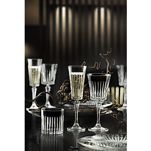 Barski Wine Glass - Goblet - Red Wine - White Wine - Water Glass - Stemmed Glasses - Set of 6 Goblets - Crystal like Glass - 7 oz. Beautifully Designed Made in Europe