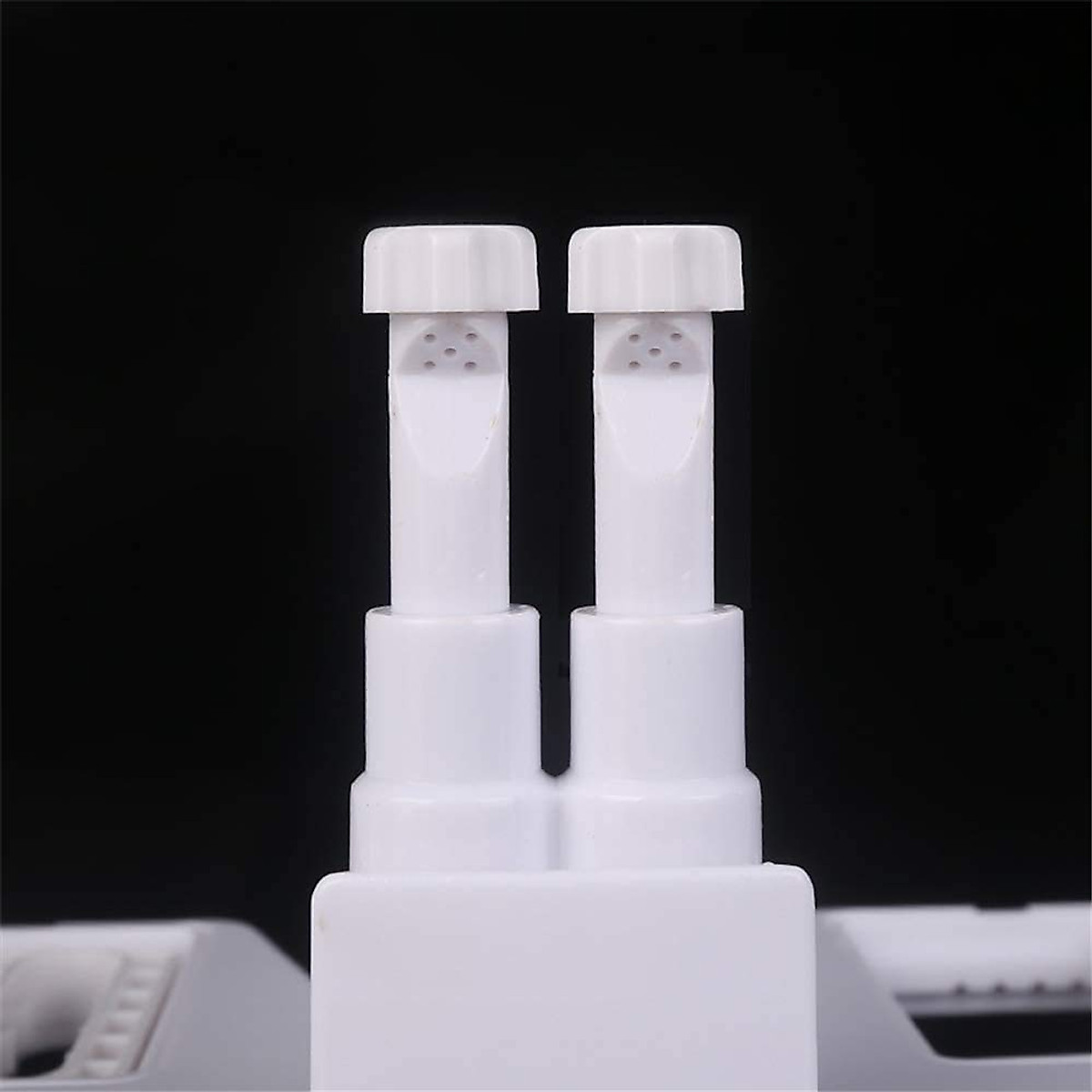 Home Bidet Self-Cleaning Retractable Nozzle Bidet Fresh Water Spray Non-Electric Mechanical Bidet Toilet Seat Attachment (Double nozzle(B))