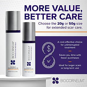 Advanced Scar Treatment with Silishield® & SPF 30 50g – Made in the USA, Fast-Drying, Water-Resistant Silicone Scar Gel - Surgeon Recommended for New & Old Scars - Suitable for Children Over 6 Months