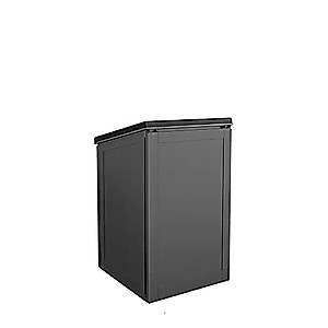 CoscoProducts COSCO 88333BGY1E BoxGuard Large Lockable Package Delivery and Storage Box, 6.3 cubic feet, Black/Grey