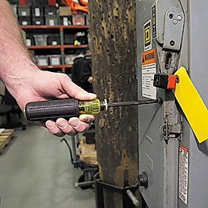 Klein Tools 32751 Screwdriver with Adjustable Length 4 to 8-Inch, #2 Phillips Tip and 1/4-Inch Slotted Tip