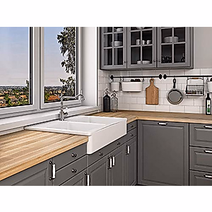 Big Bison Blocks Premium Kitchen Countertop, 60x30 Inch, Grade A Hard Maple, 1.5 Inch Thick Butcher Block