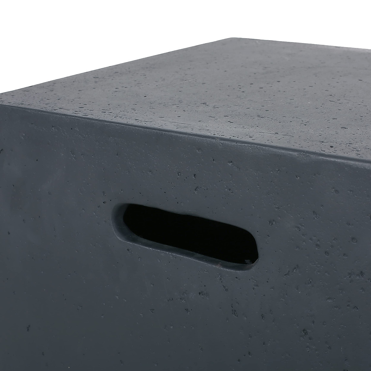 Christopher Knight Home 317493 Aidan End Table, Dark Gray