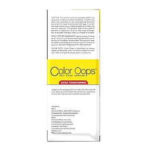Color Oops Hair Color Remover Extra Conditioning 4oz. (Pack of 2)