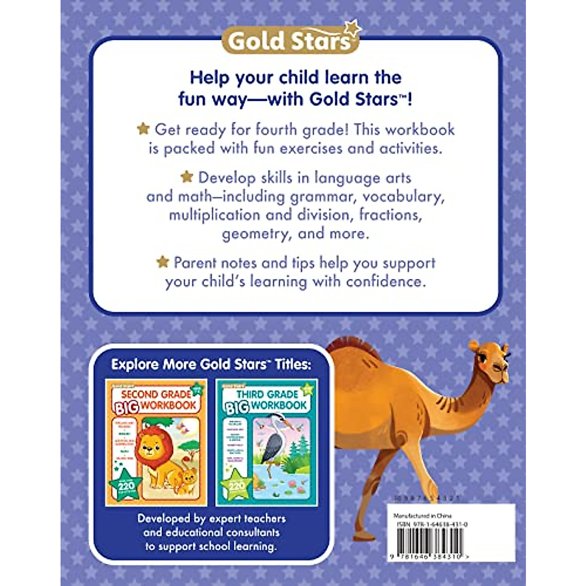 4th Grade BIG Workbook: All Subjects for Kids 9 - 10 includes 220+ Activities, Math, Reading Comprehension, Vocabulary and Language Arts, Writing, Math Skills, Algebra, Fractions, Geometry and More!
