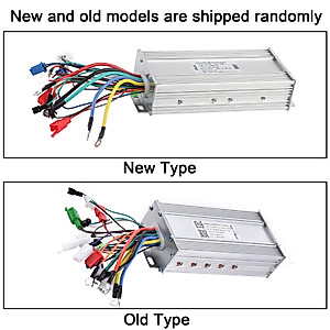 Dilwe E-Bike Controller, Brushless Controller 36V/48V 1000W Electric High Brushless Speed Controller for Electric Bike Scooter