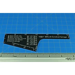 LITKO Close Combat Gauge | Compatible with Warhammer 8th Edition | (Translucent Grey)