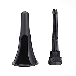 Liyafy Portable Clarinet Stand Holder Metal Tripod Holder Stand Foldable Support 3-Leg Stand Wind Instrument Accessory Black