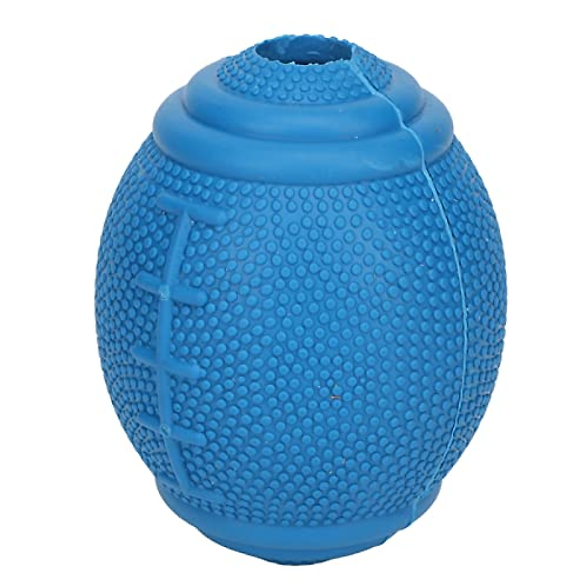 Naroote Pet Chew Toy Balls, Reduce Boredom Dog Rugby Toy Bite Resistant Rubber for Puppy for Indoor